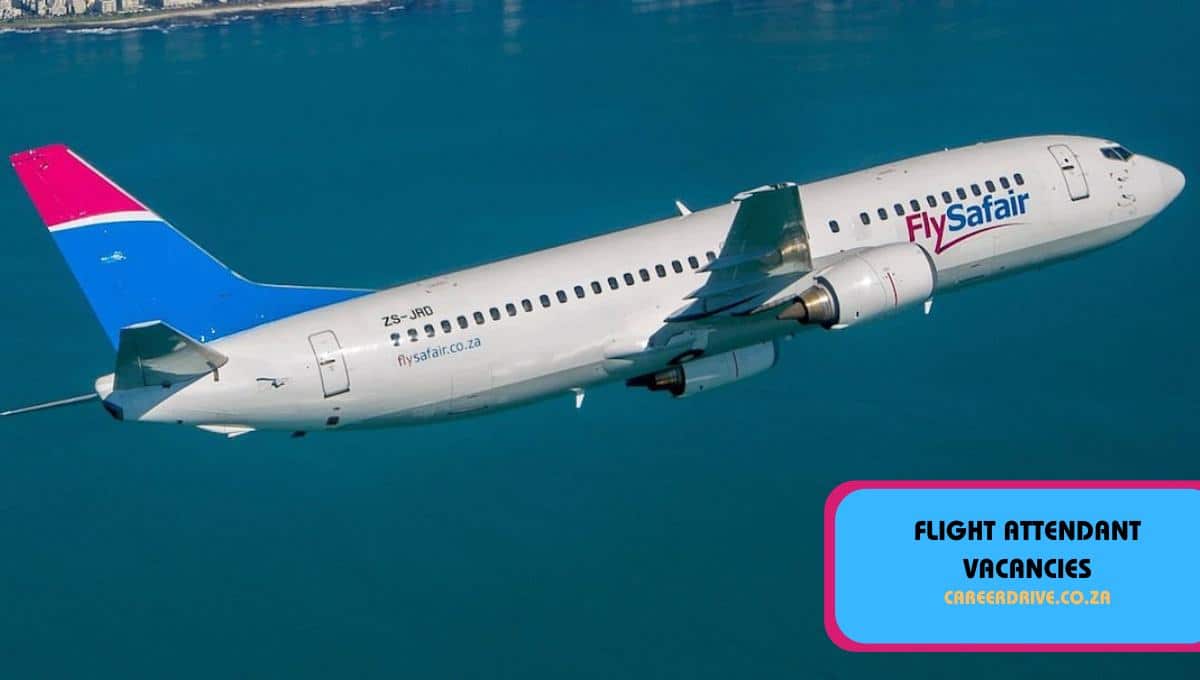 Cabin Crew Jobs at FlySafair – Flight Attendant Vacancies in Gauteng ...